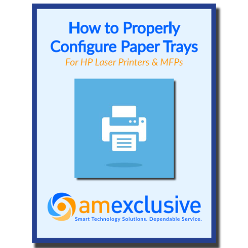 Download How to Properly Configure Paper Trays on HP Laser Printers & MFPs